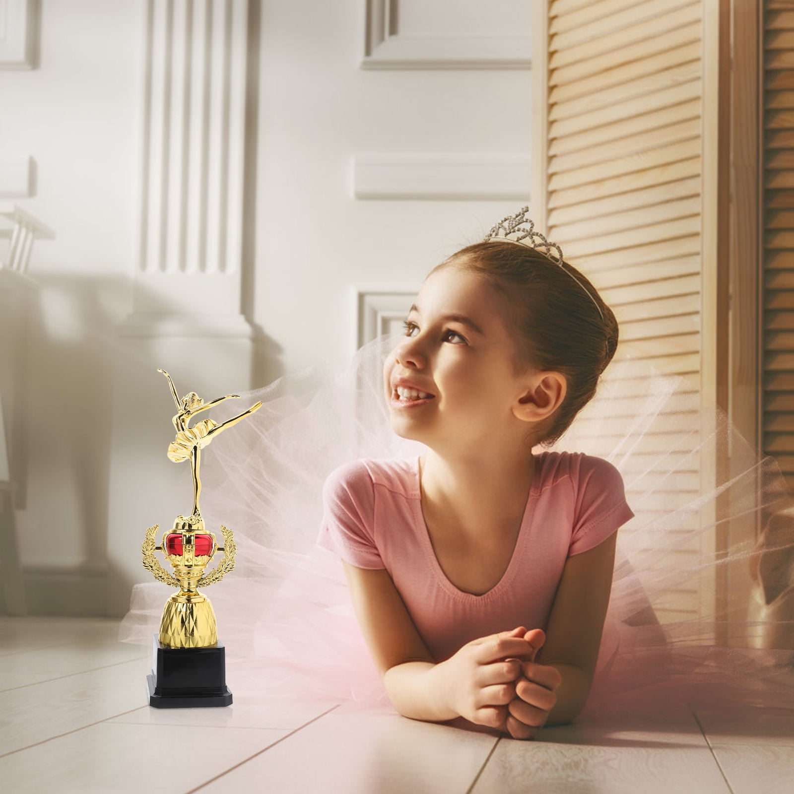 LULULION Participation Trophy Souvenir Golden Plastic Award 1Pack ...