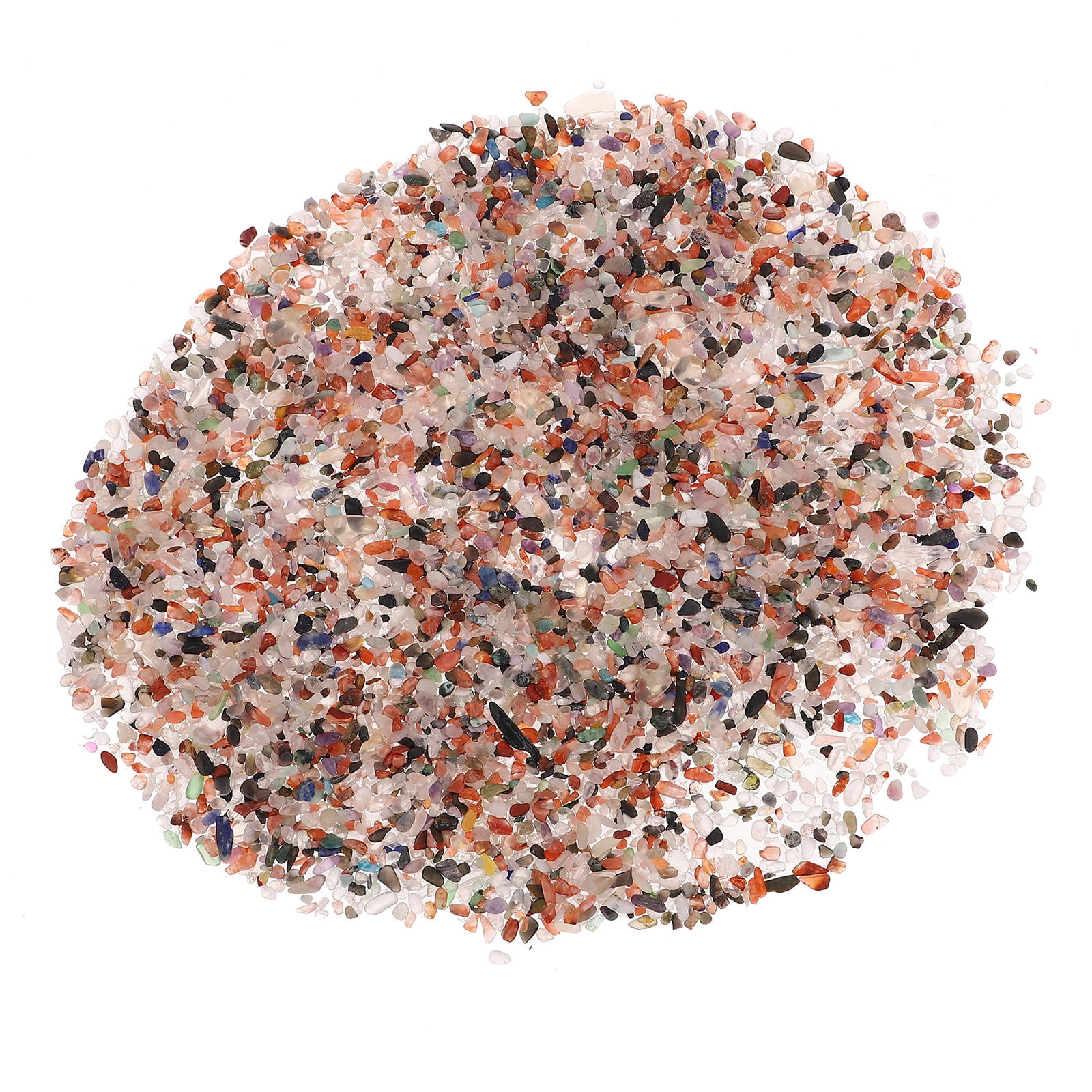 LULULION Pebbles for Plants Aquarium Pebbles Assorted Color White ...