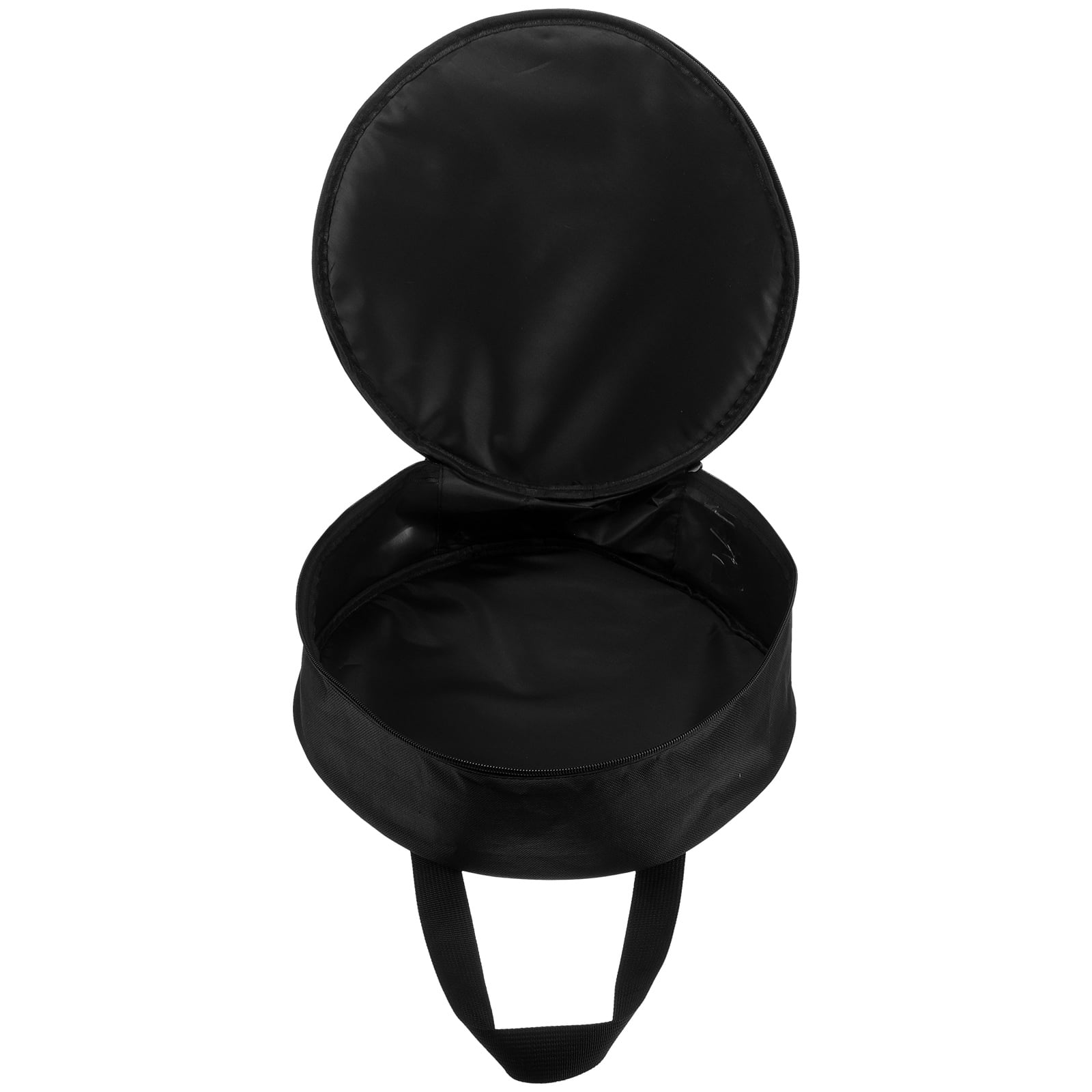 LULULION Portable Tool Bag Black Oxford Cloth Round Design with Handle ...