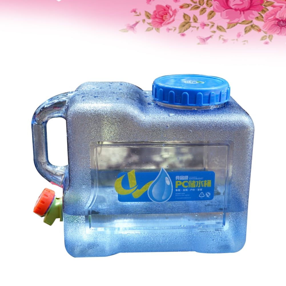 LULULION Outdoor Water Container Blue with Built-in Handles Space ...