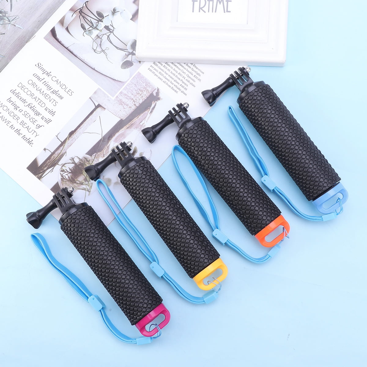 LULULION Scuba Accessories Floating Handheld Stick Yellow Rubber ...