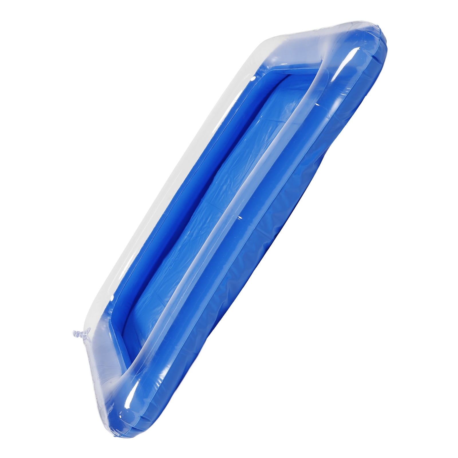 LULULION Small Inflatable Pool Inflatable Swimming Pool PVC Blue Round ...