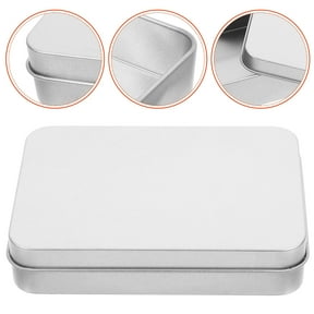 Small Metal Tins for Storage and Packaging in Multiple Styles