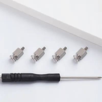 LULULION Standoff and Screw Set M2 SSD Screw Kit Silver Stainless Steel ...