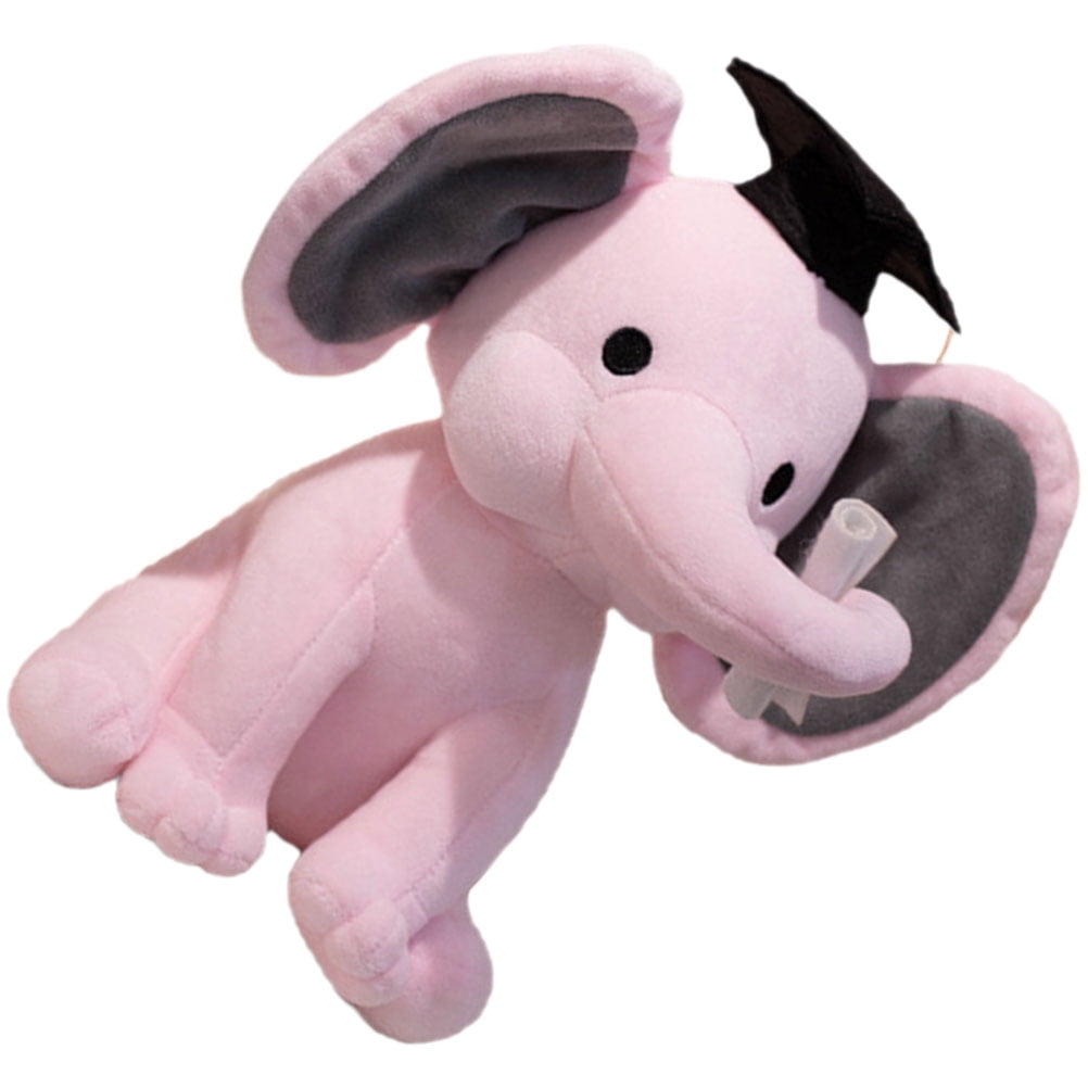 LULULION Stuffed Graduation Elephant Plush Toy For Children At ...