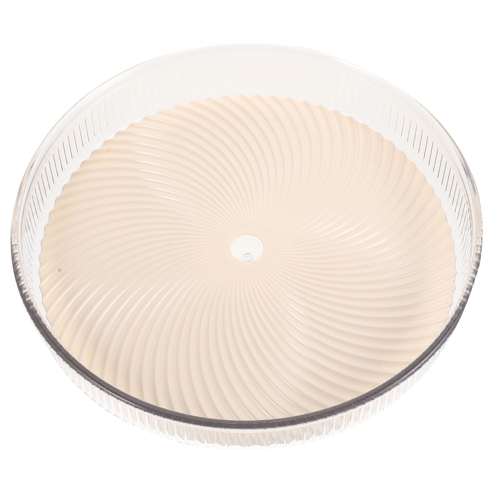 LULULION Tabletop Rotating Serving Tray for Kitchen Use Transparent ...