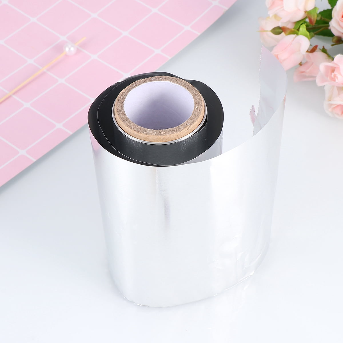 LULULION hair dye foil paper Hair Coloring Tin Foil Silver Accelerate ...