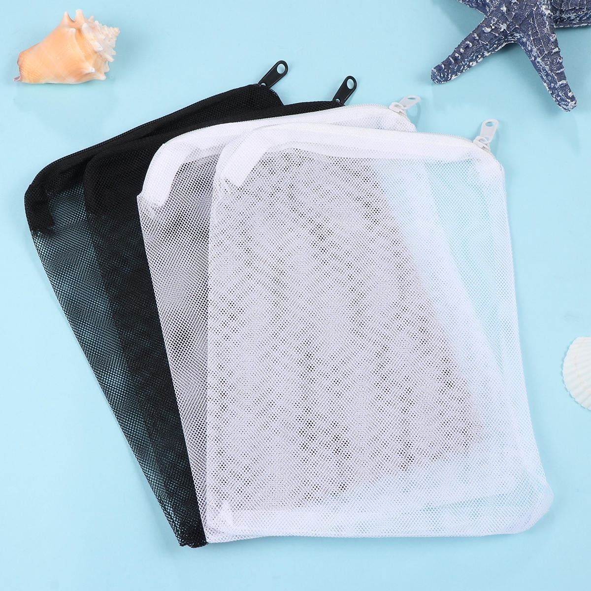 LULULION 10Pcs Nylon Mesh Filter Bag for Aquarium Filtration Drawstring ...