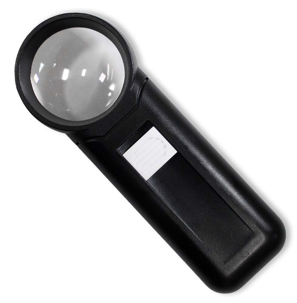 LUMAGNY 5X Magnification Lighted Magnifier | 124mm x 45mm x 24mm | 1.25 ...