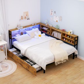 Full Size Corner Beds for Living Room and Bedroom Home Furniture