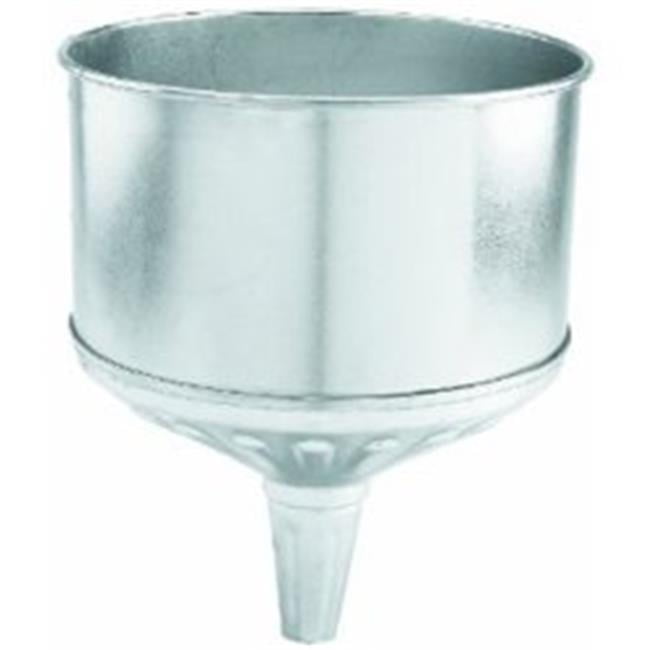 Airgas Safety LX-1708 8 qt Heavy Duty Galvanized Steel Funnel - Walmart.com