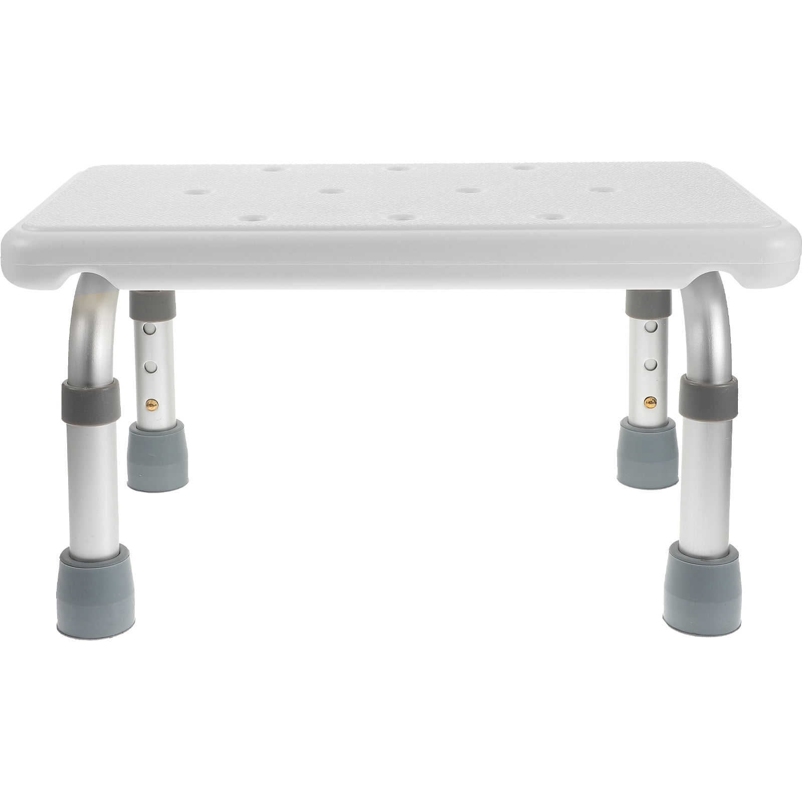 LUMICHY 1Pc Adjustable Height Bath Stool Aluminum Alloy Stool Bath ...