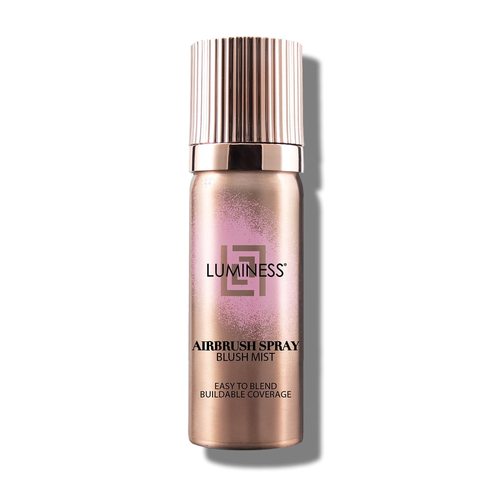 LUMINESS Airbrush Spray Blush Makeup - Fine Mist, Lightweight, Travel ...