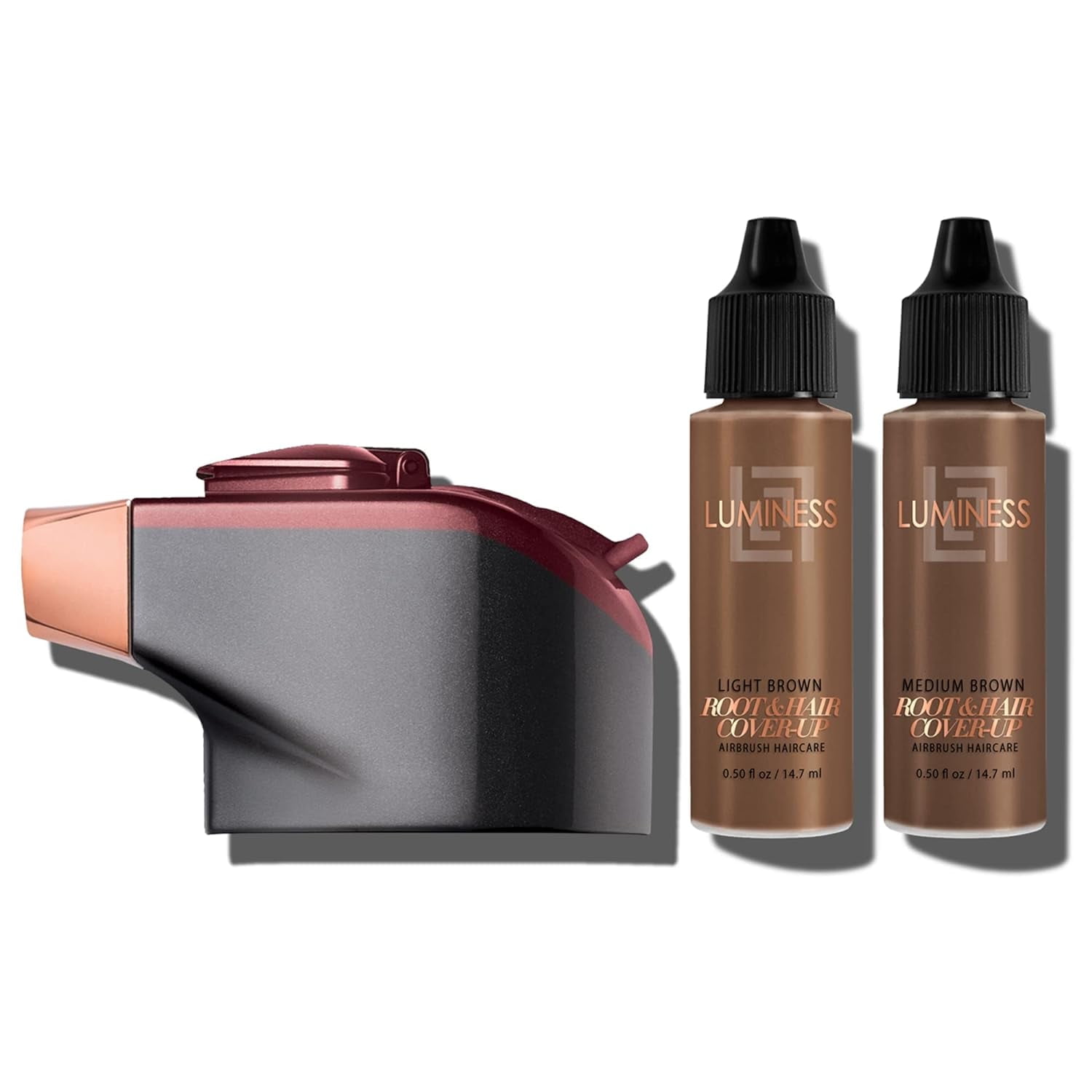 LUMINESS Breeze Airbrush Haircare Root Cover Up and Upgrade Kit ...
