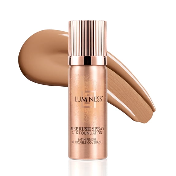 LUMINESS Silk Airbrush Spray Foundation - Full Coverage Foundation ...
