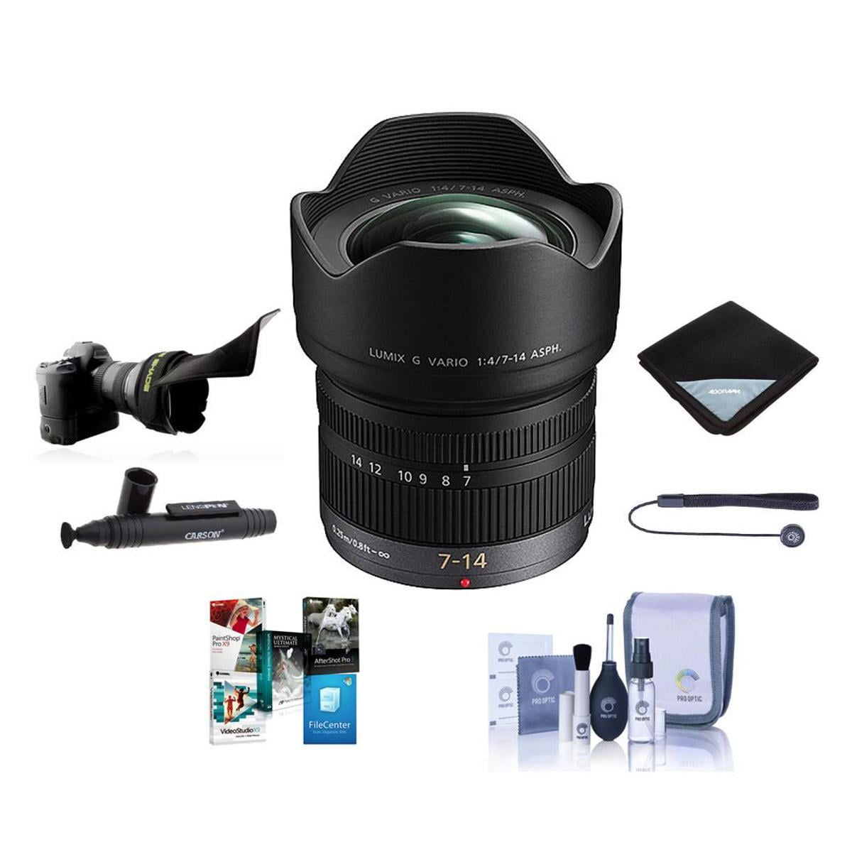 Panasonic LUMIX G Vario 7-14mm f/4 Aspherical Lens for Micro Four ...