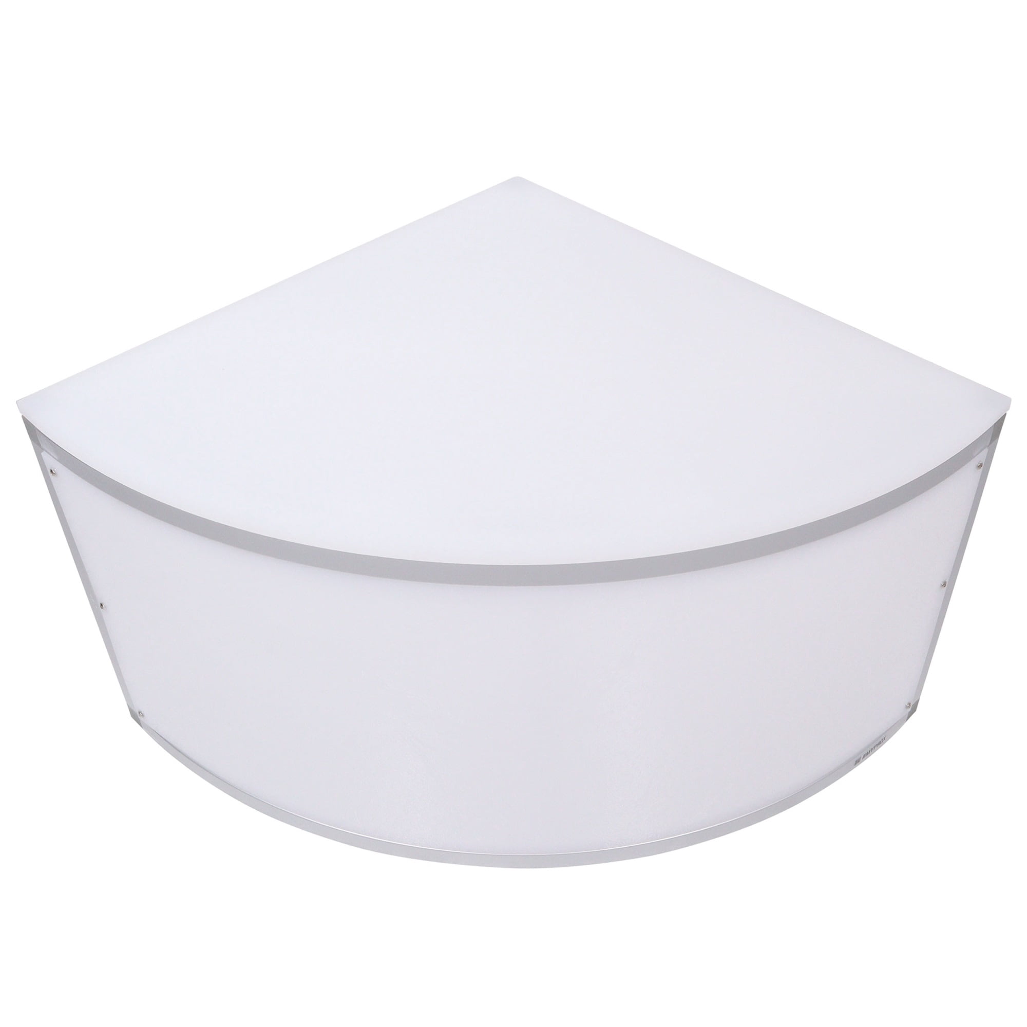 LUMOSTAGE 16-inch 2x2 ft Quarter Round Acrylic Stage Platform - Walmart.com