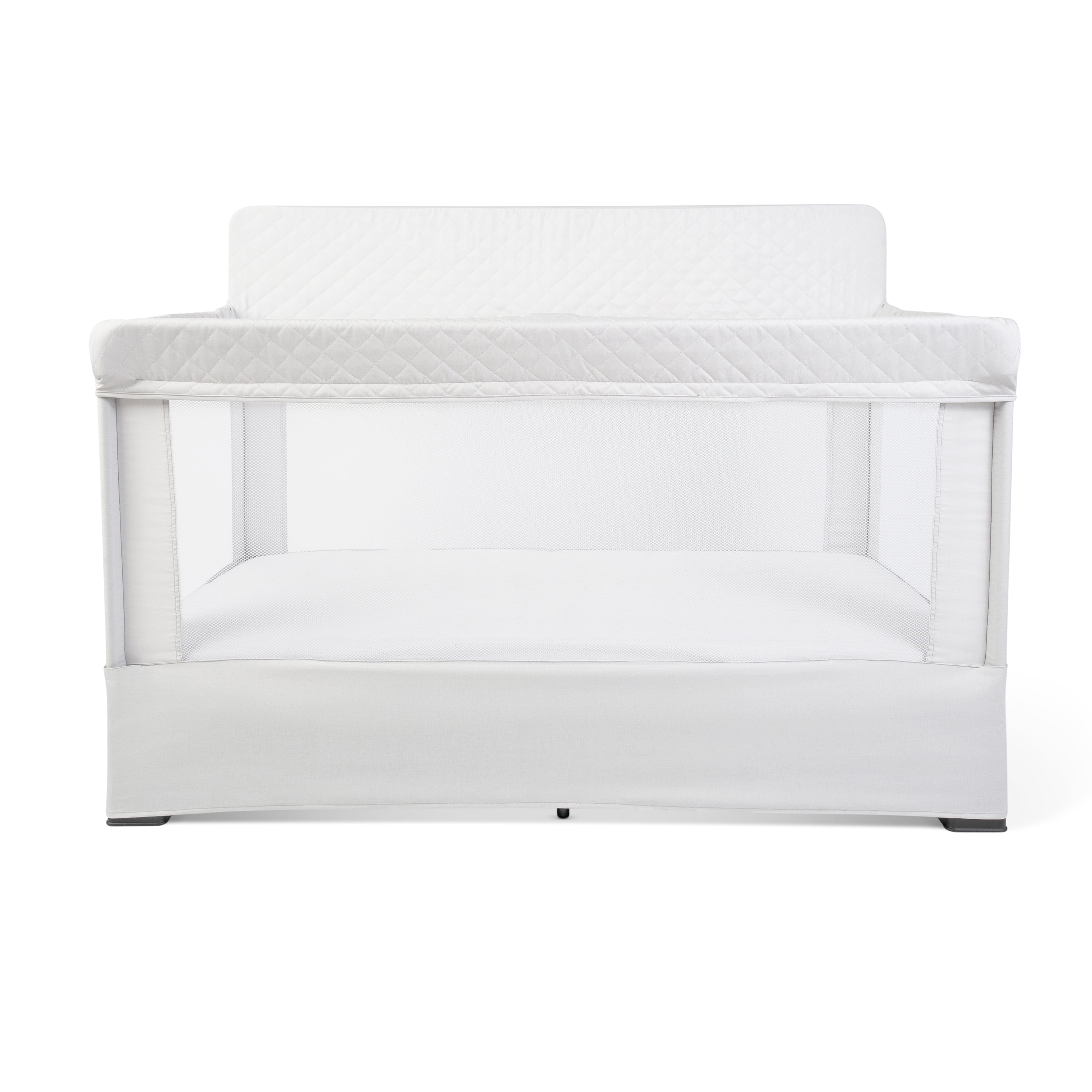 Baby Delight Lunaire Full Size Mesh Infant Crib & Playard, Driftwood ...