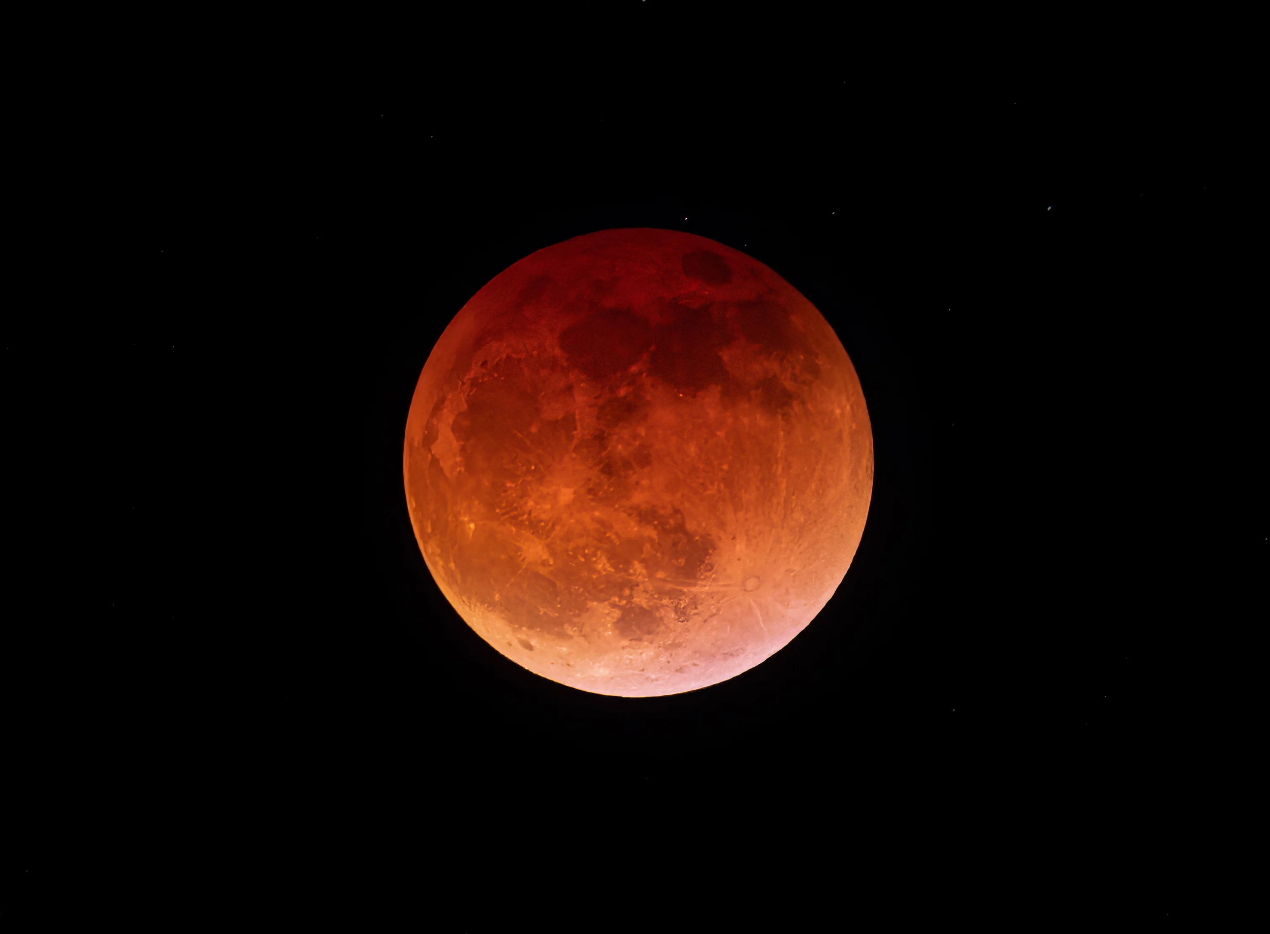 LUNAR FULL ECLIPSE CALIFORNIA GLOSSY POSTER PICTURE PHOTO PRINT moon ...