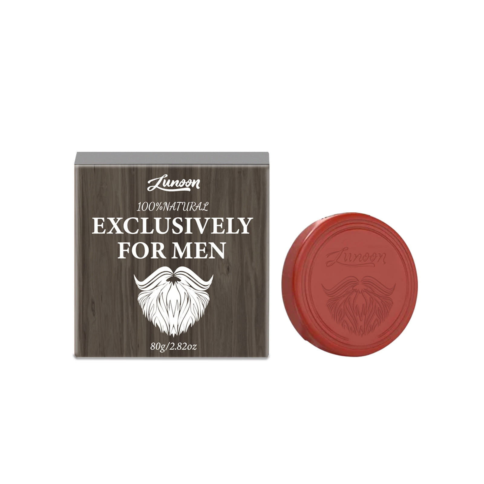 LUNOON 2PCS Laurel Scent Beard Shaving Soap, Mustache Shaving Soap ...