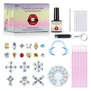 HYLLai Tooth Gem Kit, DIY Shiny Teeth Crystal Set 20 Pieces, Resin ...