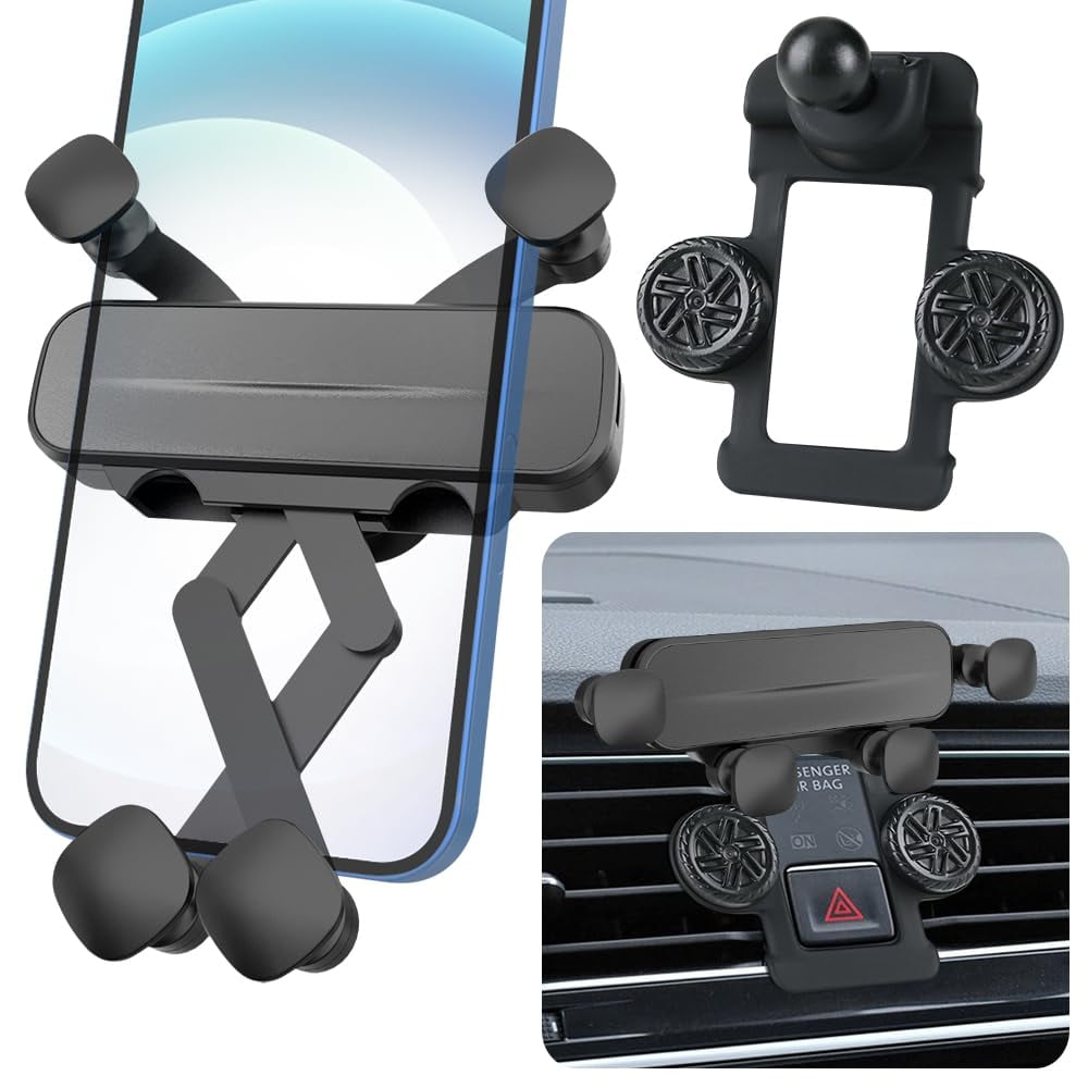 LUNQIN Car Phone Holder Mount for VW Tiguan 2018 2019 2020 2021 2022 ...