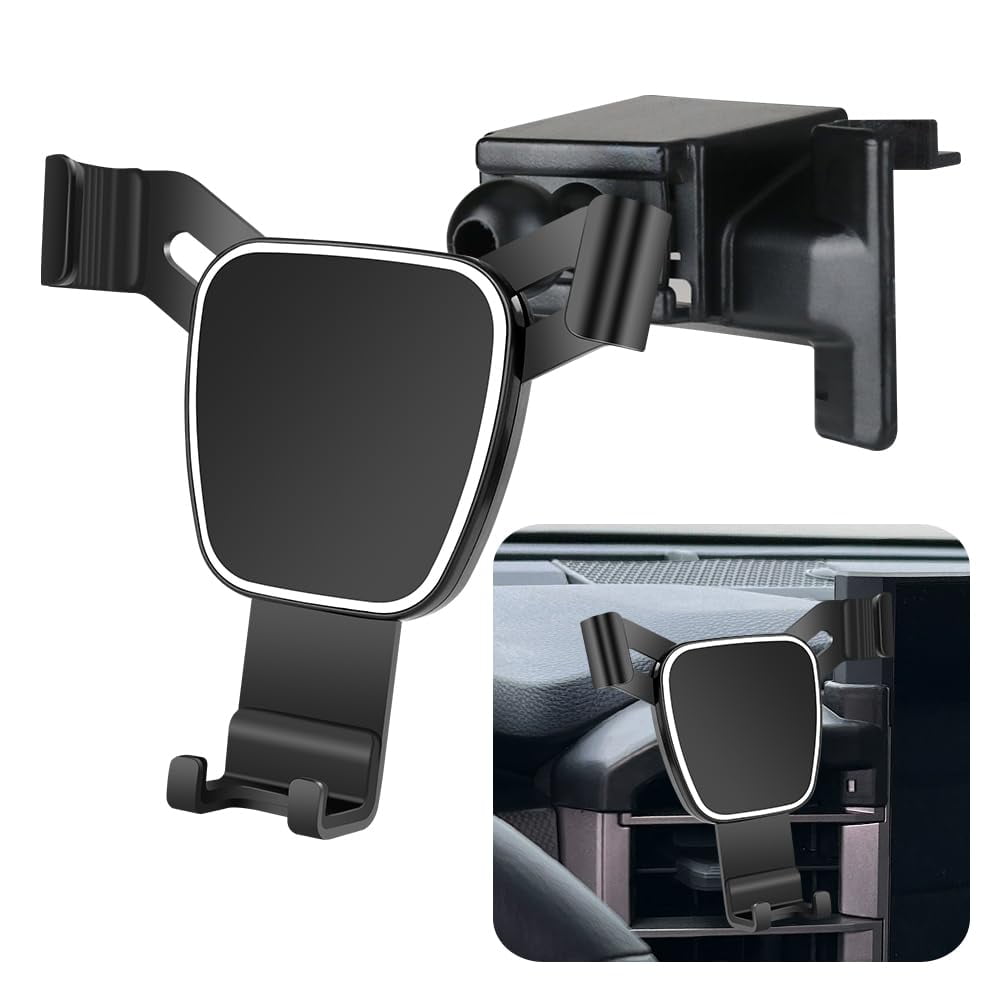 LUNQIN Car Phone Holder for Toyota Tundra 2022 2023 2024 2025, Sequoia ...