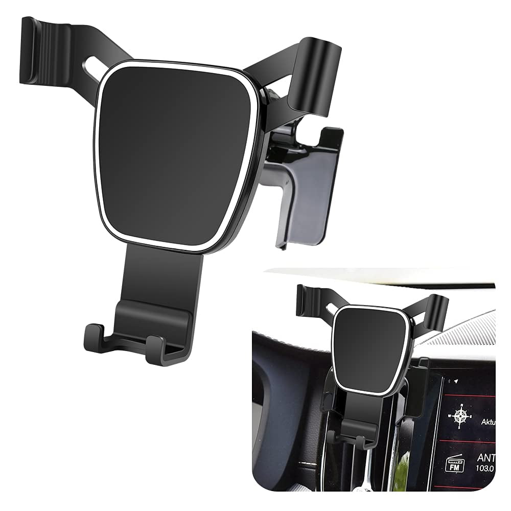 LUNQIN Car Phone Holder for 2018-2025 Volvo XC60 Auto Accessories Navigation Bracket Interior ...