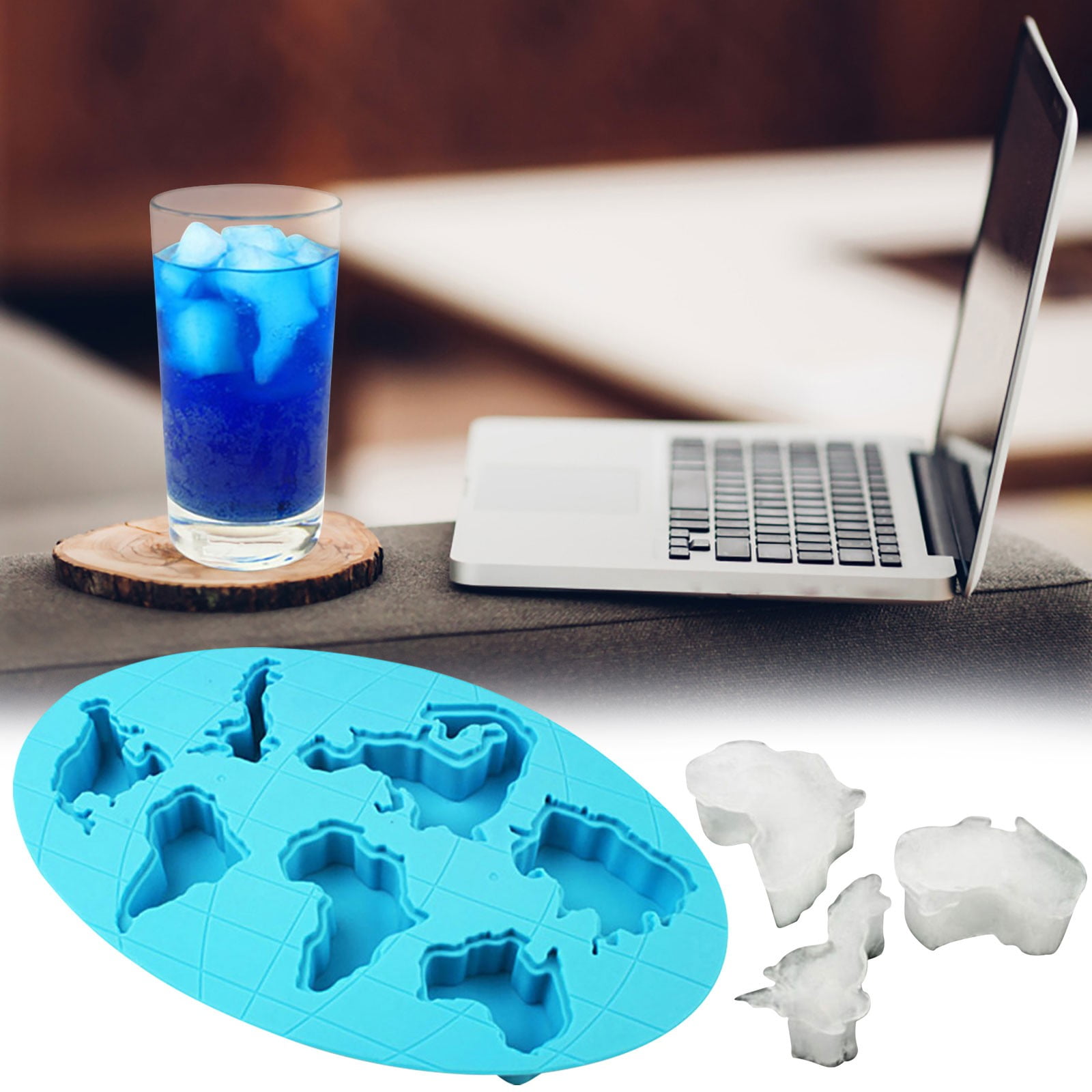 LUODU Baby Food Trays Freezer Seashell Bowls Small Silicone Ice Trays ...