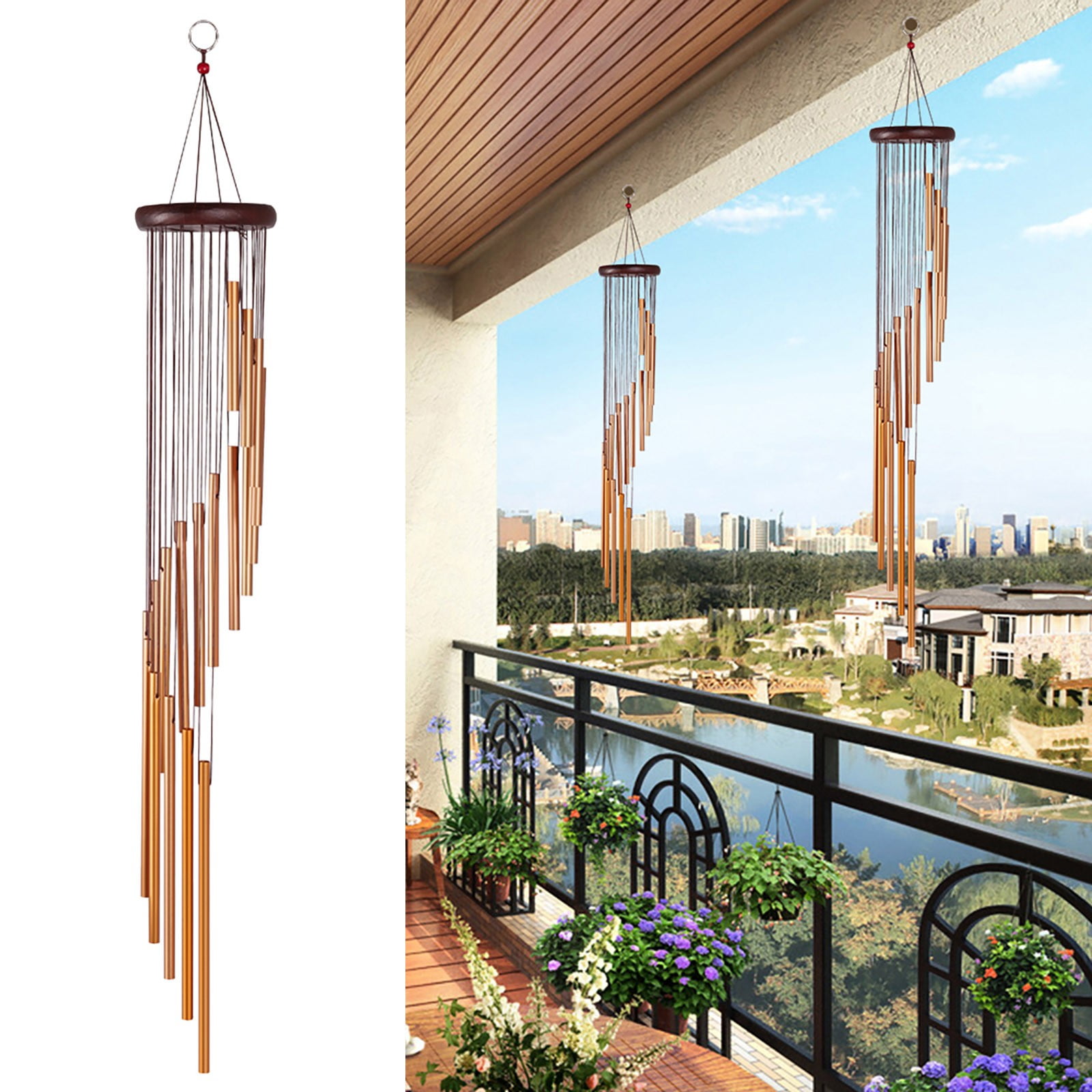 LUODU Cow Wind Chime Ceiling Mobiles for Adults Porch Chimes Engraved ... LUODU Cow Wind Chime Ceiling Mobiles for Adults Porch Chimes Engraved ...