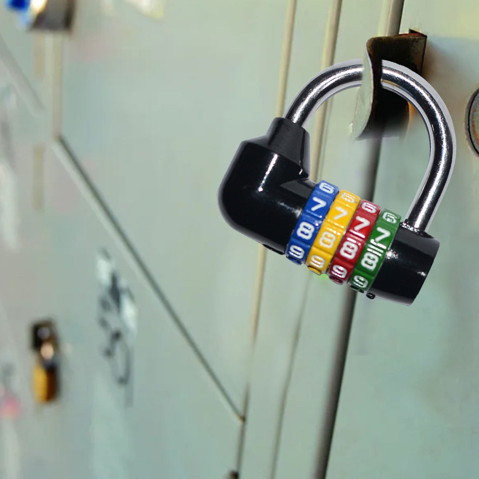 LUODU Gym PIN Padlock Locker Lock Head Lock Dorm Locker Locker Lock U ...