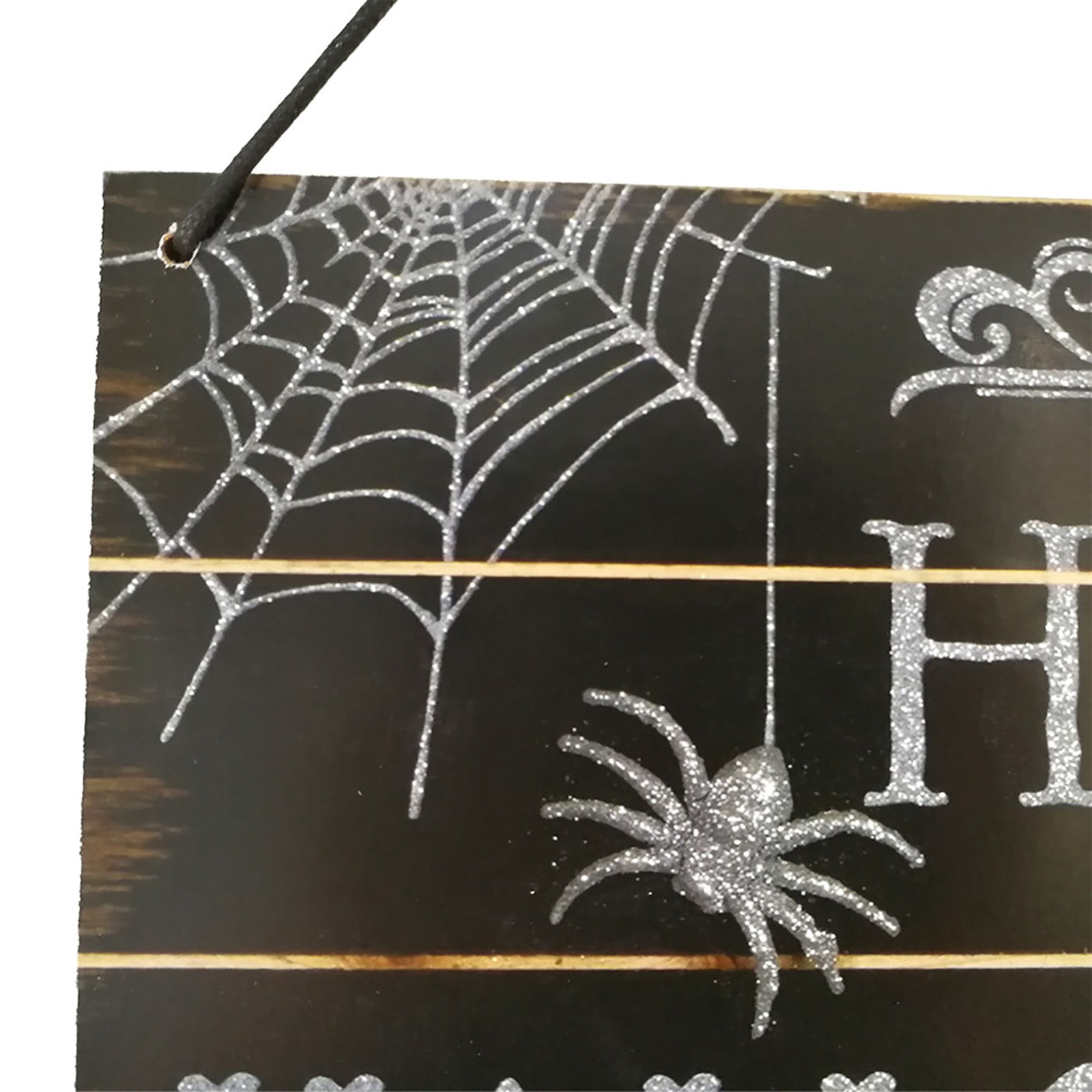 LUODU Hanging Wooden Crafts Spider Hanging Door Decorations and Wall ...