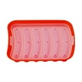 LUODU Jelly Roll Pans in Multiple Sizes Bake Ware Fluted Cookie Sheet ...