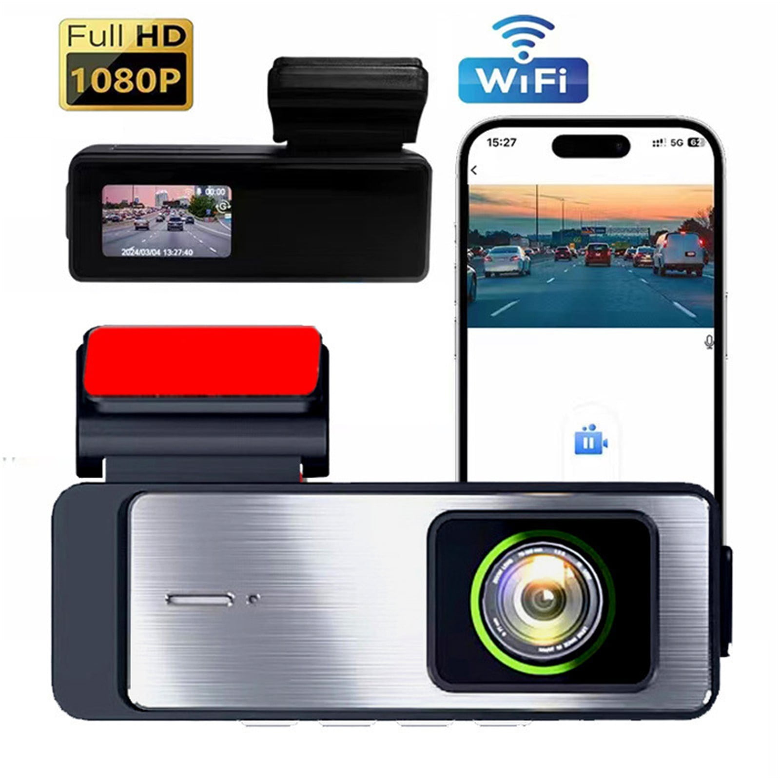 LUODU Look Both Ways Sign Voice Activated Stickers Quick Fix plus Ring ...