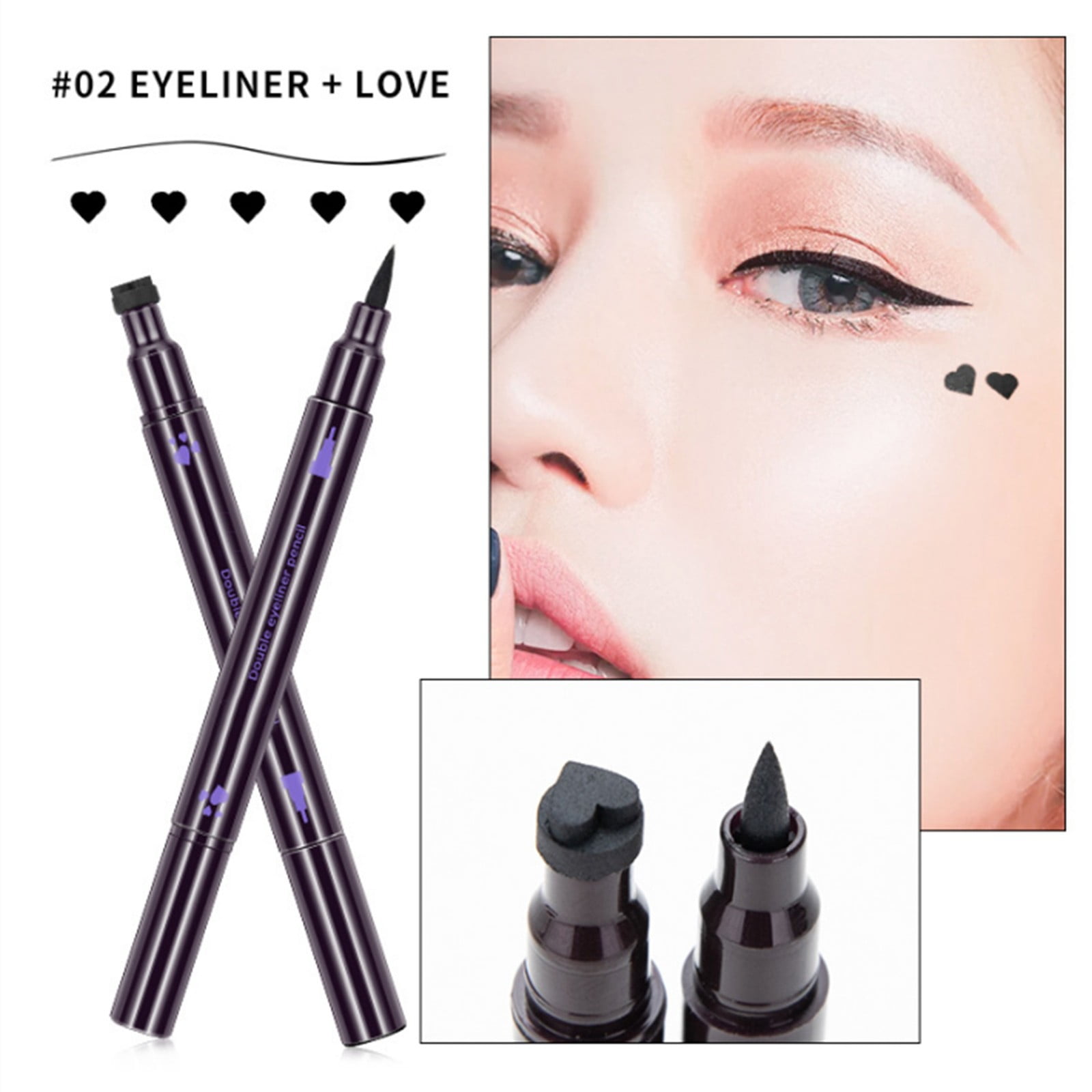 Luodu Milk Makeup Eye Liner Brush Lip Liner Cosmetics Concealer For