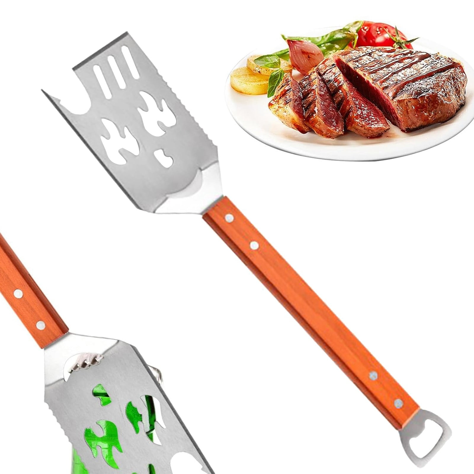 LUODU Mini Cooking Utensils for Camping Fireplace Popcorn Roasting ...