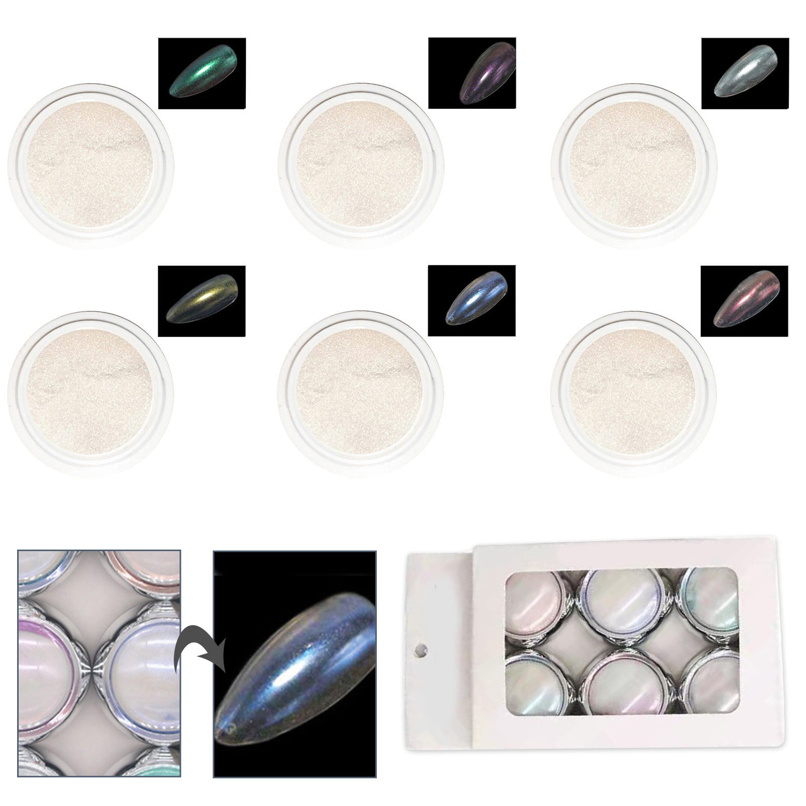 LUODU Monomer Drops Monomer Holder for Nails Large Monomer Brushes for ...