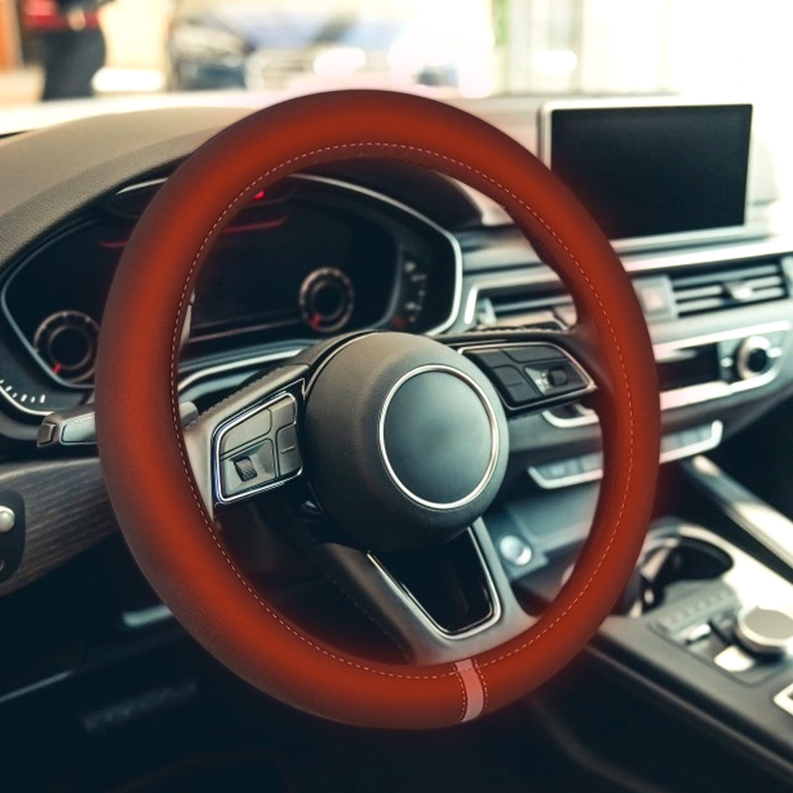 LUODU Snap on Wheel Cover M3 Girl Designs Fuzzy Wheel Cover and Seat ...