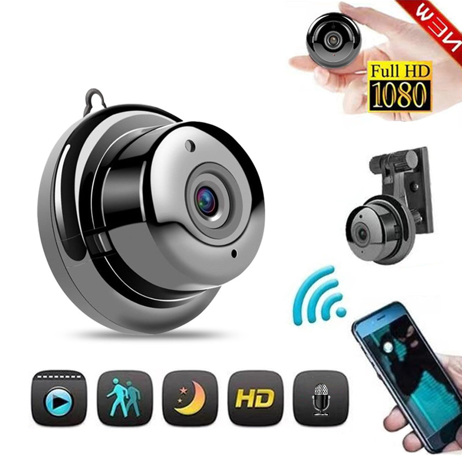 LUODU Webcam Privacy Cover Flip 2k Webcam with Microphone and Privacy ...