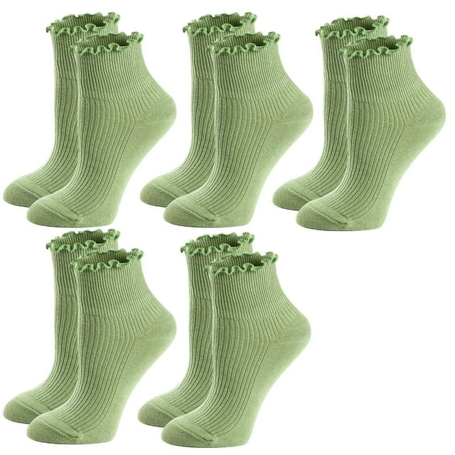 LUODU Workout Gear for Women at Home Scoop Exercise Teen Exercise ...