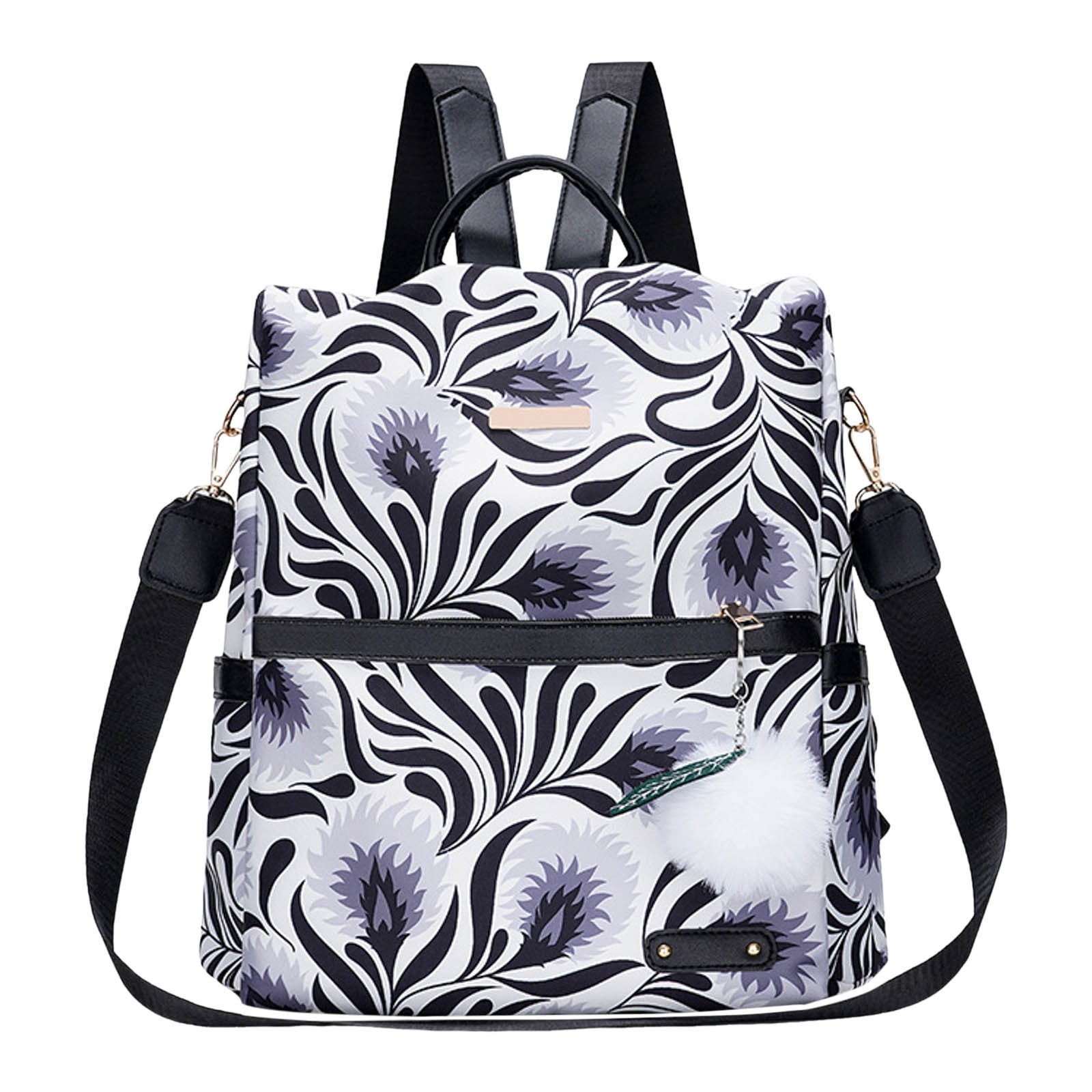 LUOGENLI Backpacks Bulk 18" Men Backpack Fashionable New Pattern Floral ...