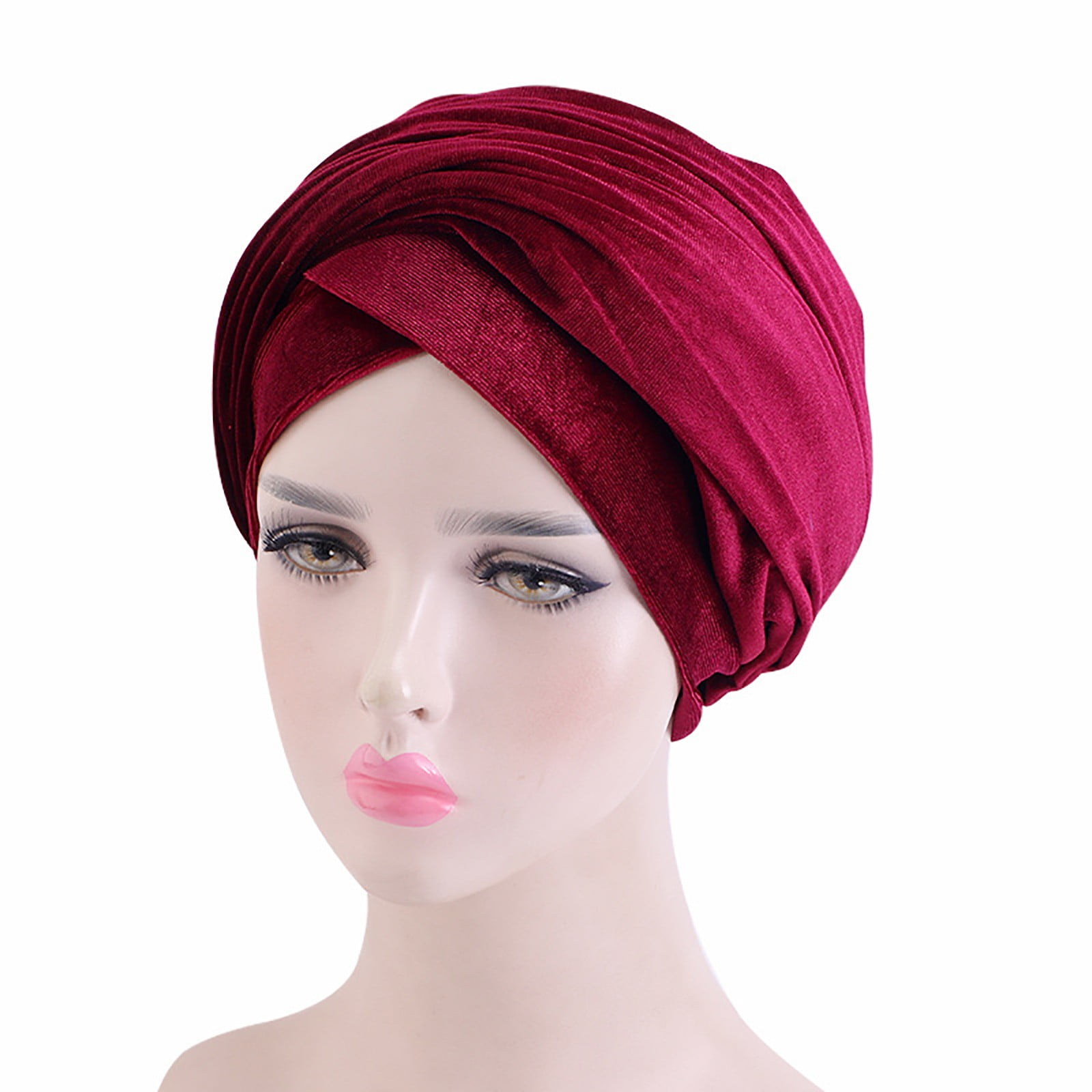LUOGENLI Cowboy Hat Men Black Women Scarf Bonnet Hat Turban Hair Head ...