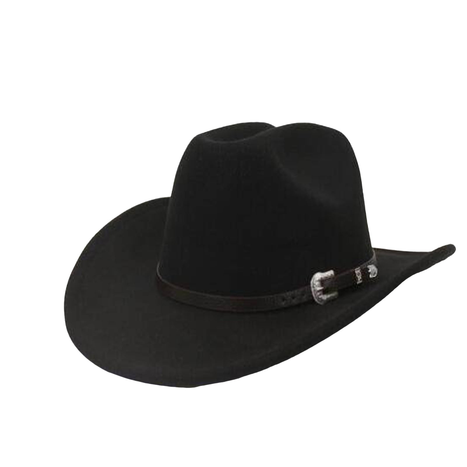 LUOGENLI Cowboy Hat Men Straw New Straight Cowboy Hat British Style ...