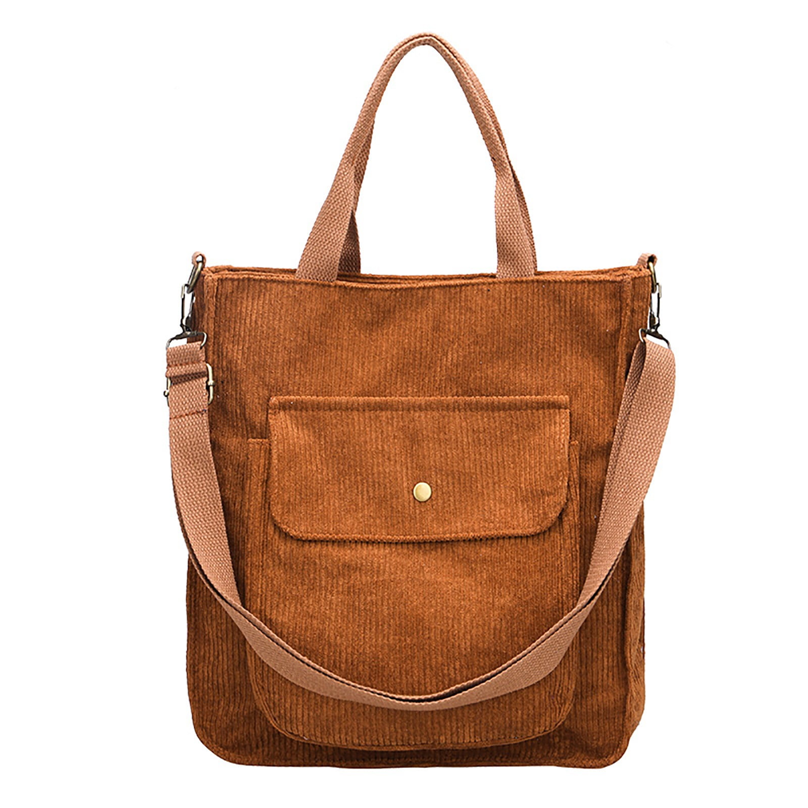 LUOGENLI Female Big Crossbody Bags for Women Large Size Corduroy Tote ...