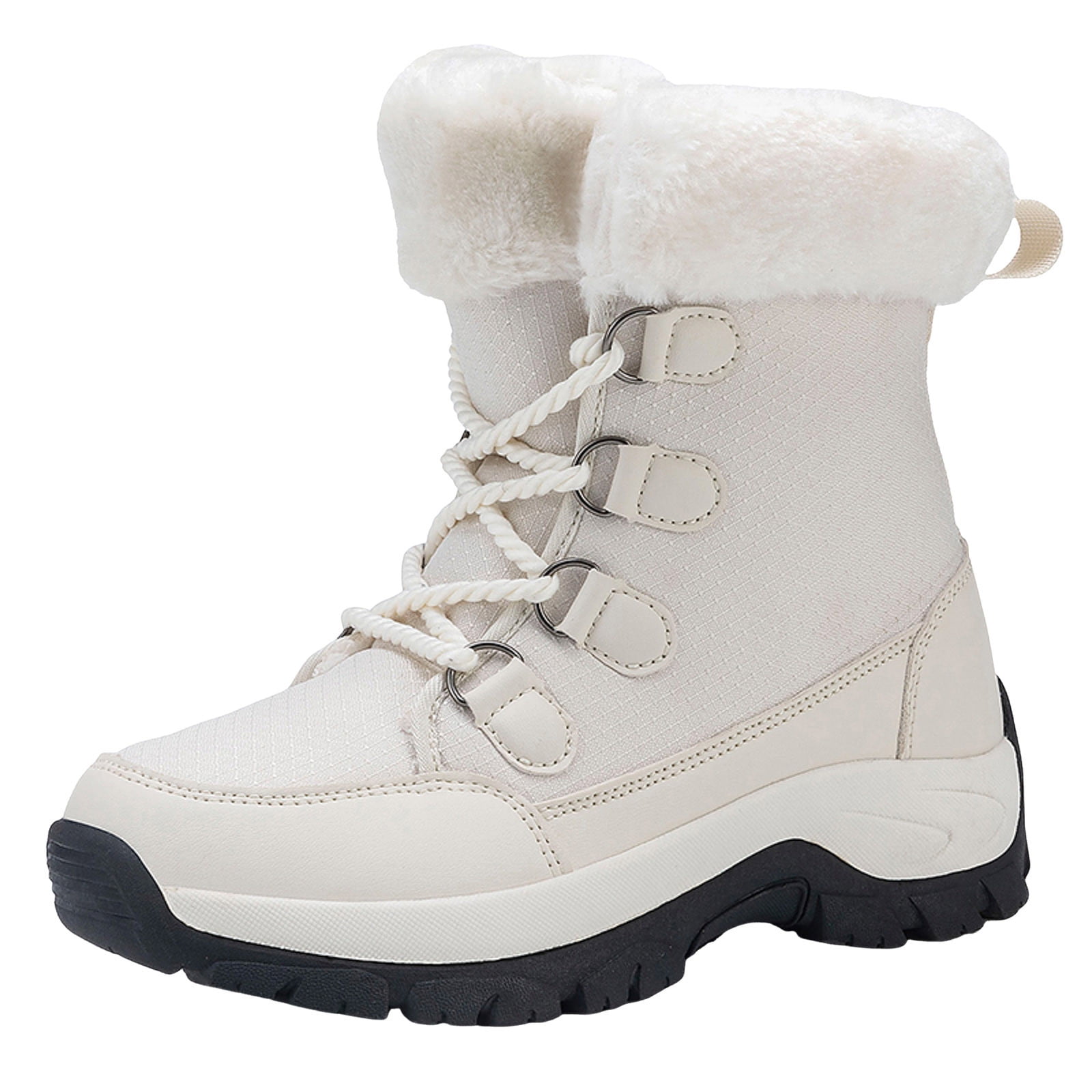 LUOGENLI Female Snow Boots For Women Wide Width Women Snow Boots Winter ...