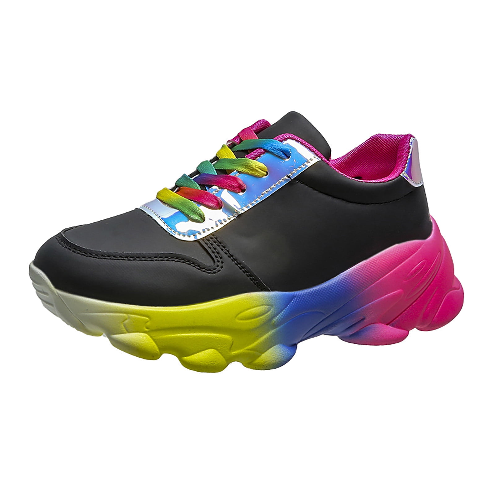 LUOGENLI Female Women's Sneakers Size 9 Beige Spring and Autumn New ...