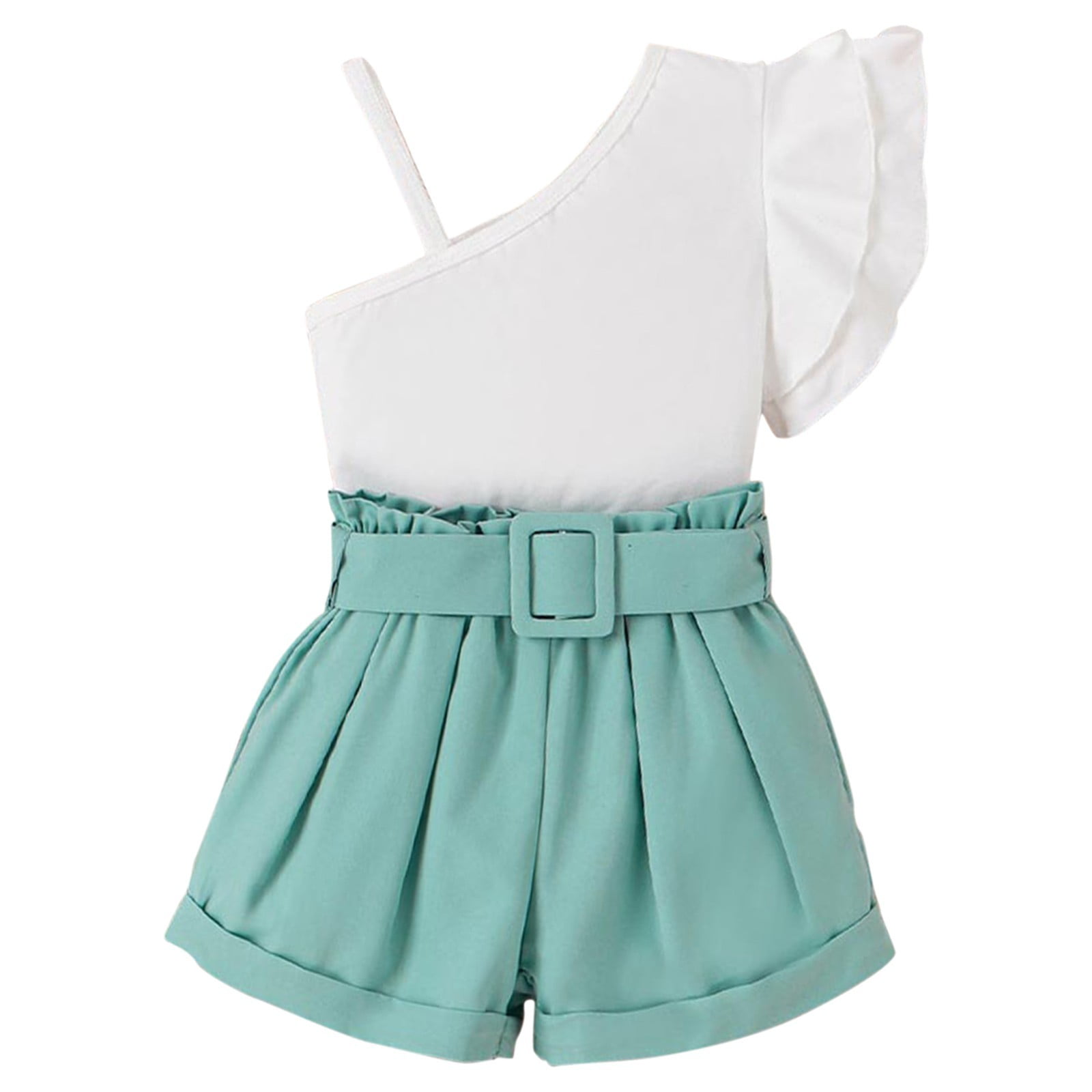 LUOGENLI Girl Summer Outfits Size 10-12 Under 10 4th of July Spring and ...
