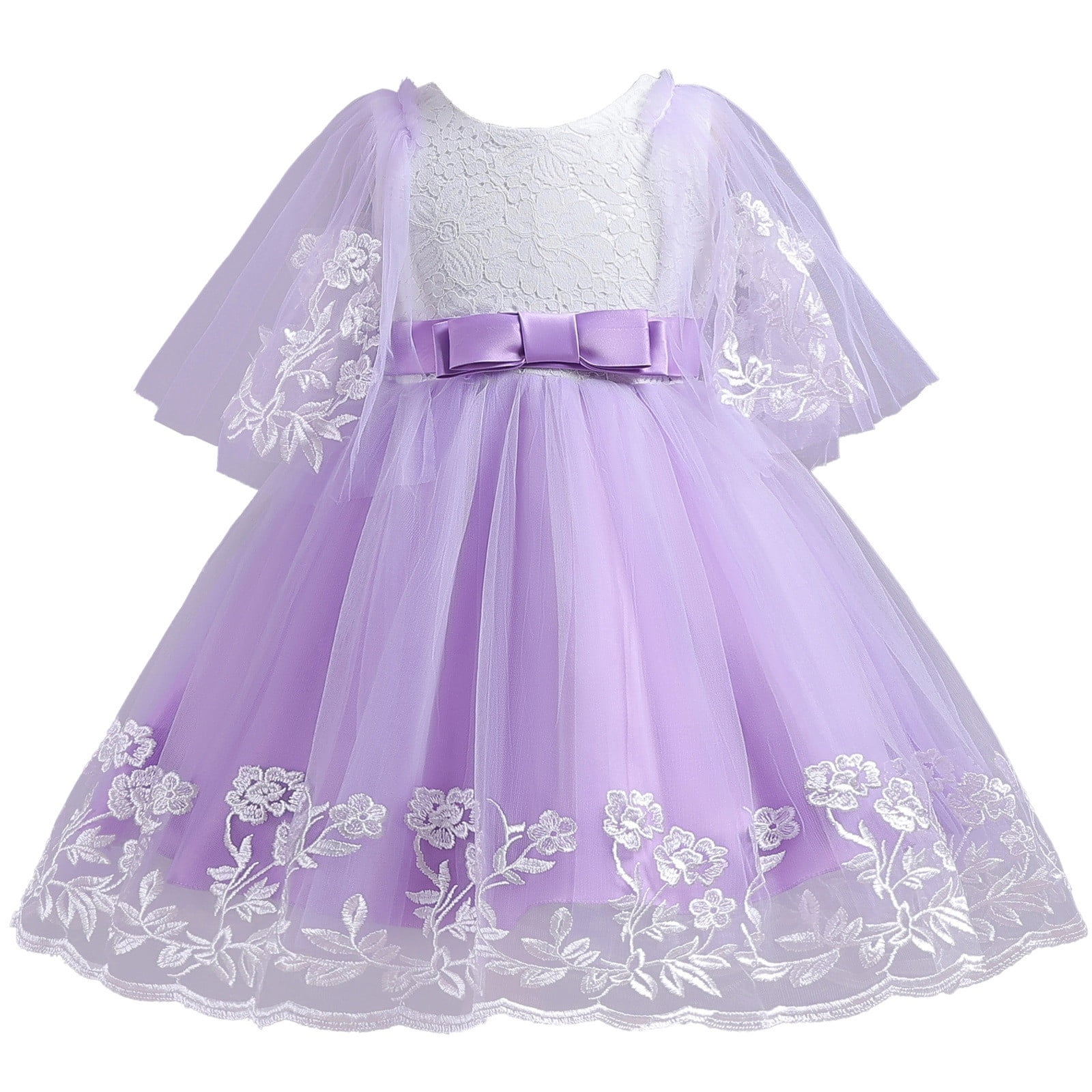 LUOGENLI Girls Dresses 5T Fancy Kids Toddler Baby Girls Spring Summer ...