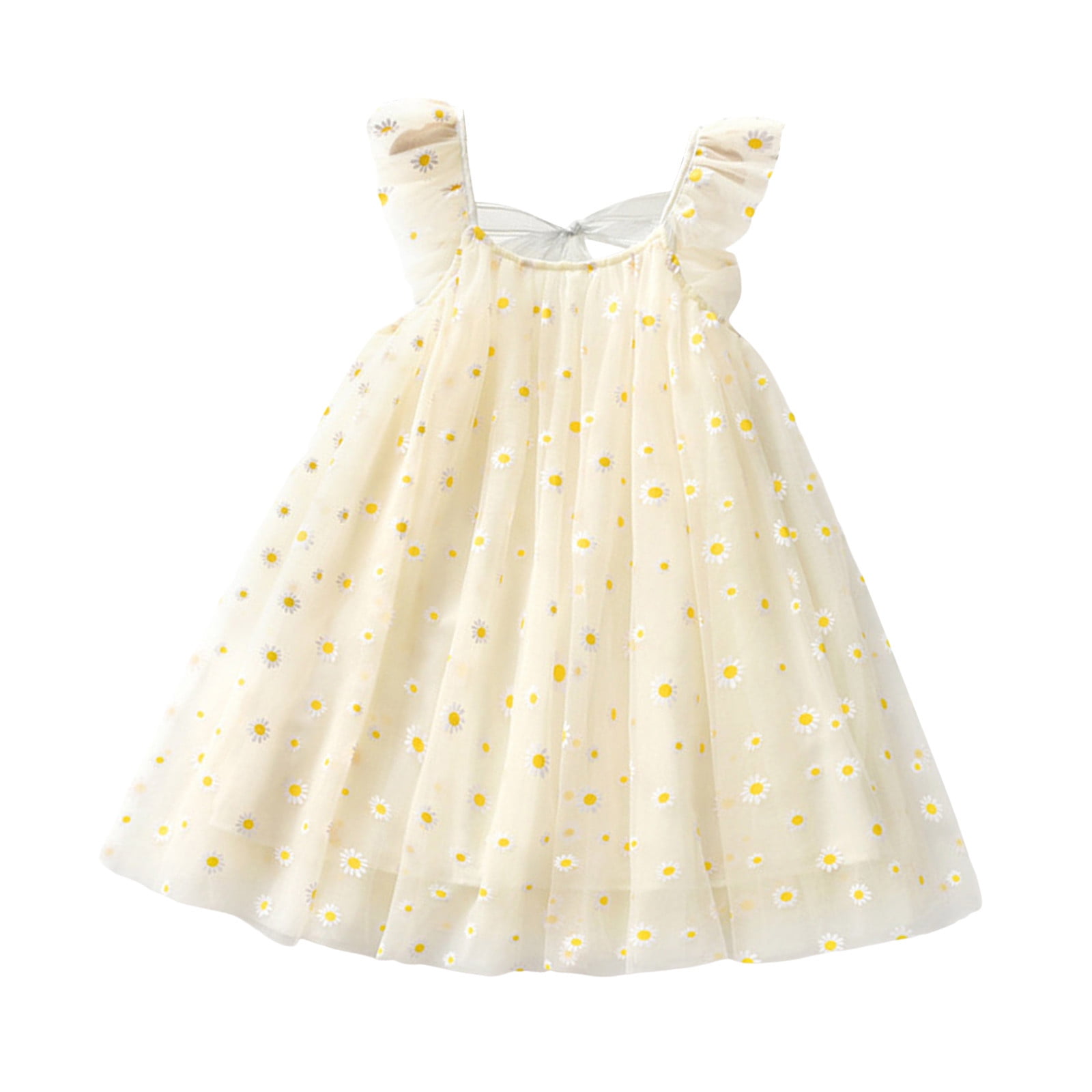 LUOGENLI Girls Dresses Size 8 Summer Kids Girls Tulle Skirt Summer ...