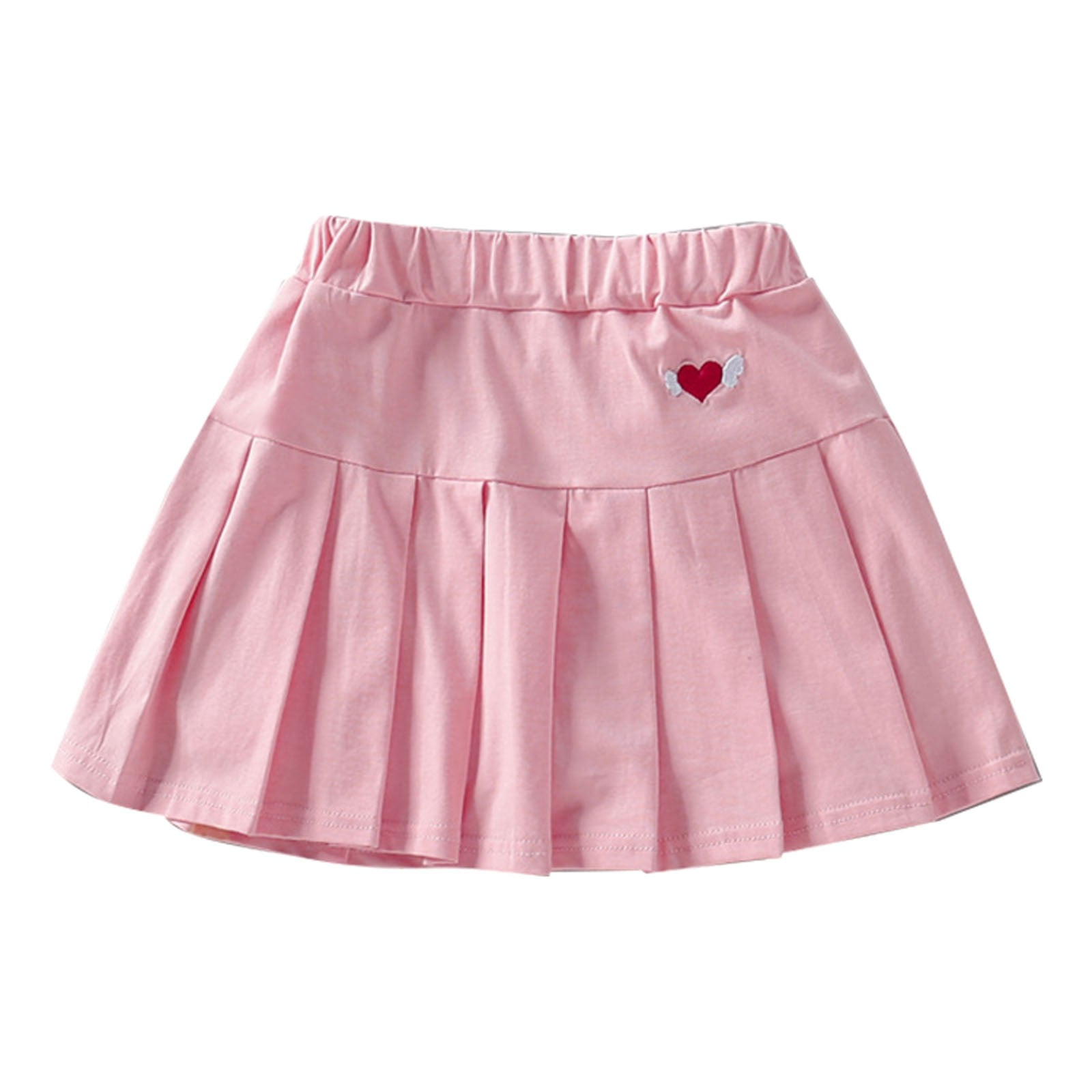 LUOGENLI Girls Dresses Size 8 Summer Girls Pleated Skirt School Skirt Skirt Pleated Cheer Skirt ...